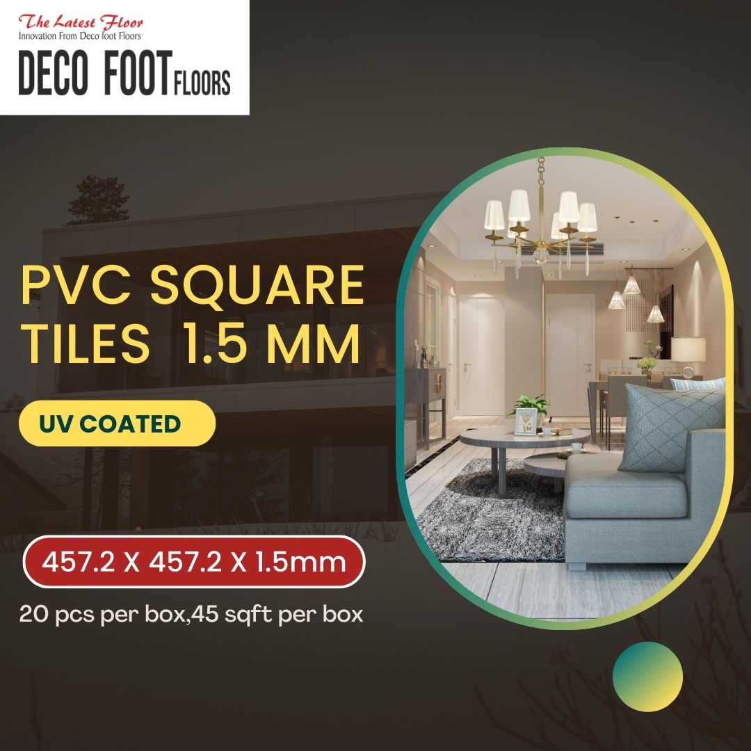 DFF 1.5mm PVC Tiles: Durable and Versatile Flooring Solutions